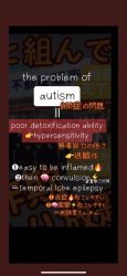 autism and temporal lobe epilepsy because of poor detoxification ...