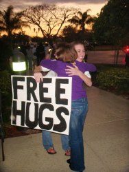The Free Hugs Campaign is a social movement involving individuals who ...