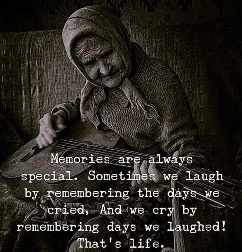 Memories are always special. Sometimes we laugh by remembering the days ...