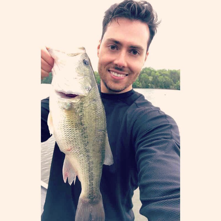 I got a nice fish at the lake today. No one was out on the water so it ...