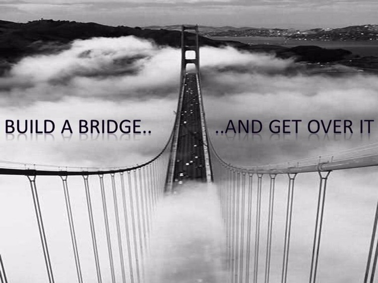 Idiom of the Day: “Build a bridge, and get over it.” In the US, we will tell each other to “get ...