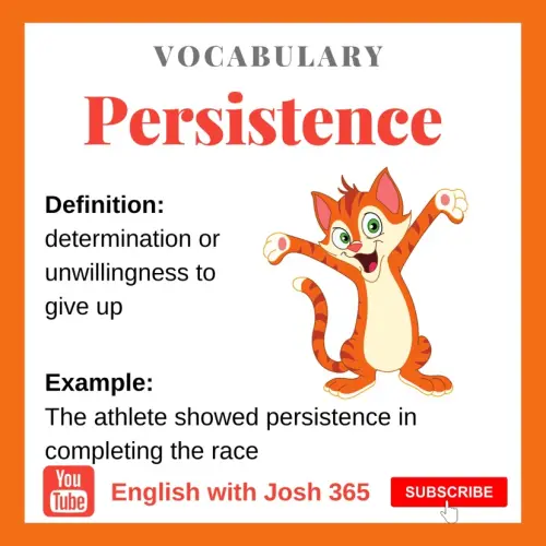 persistence examples