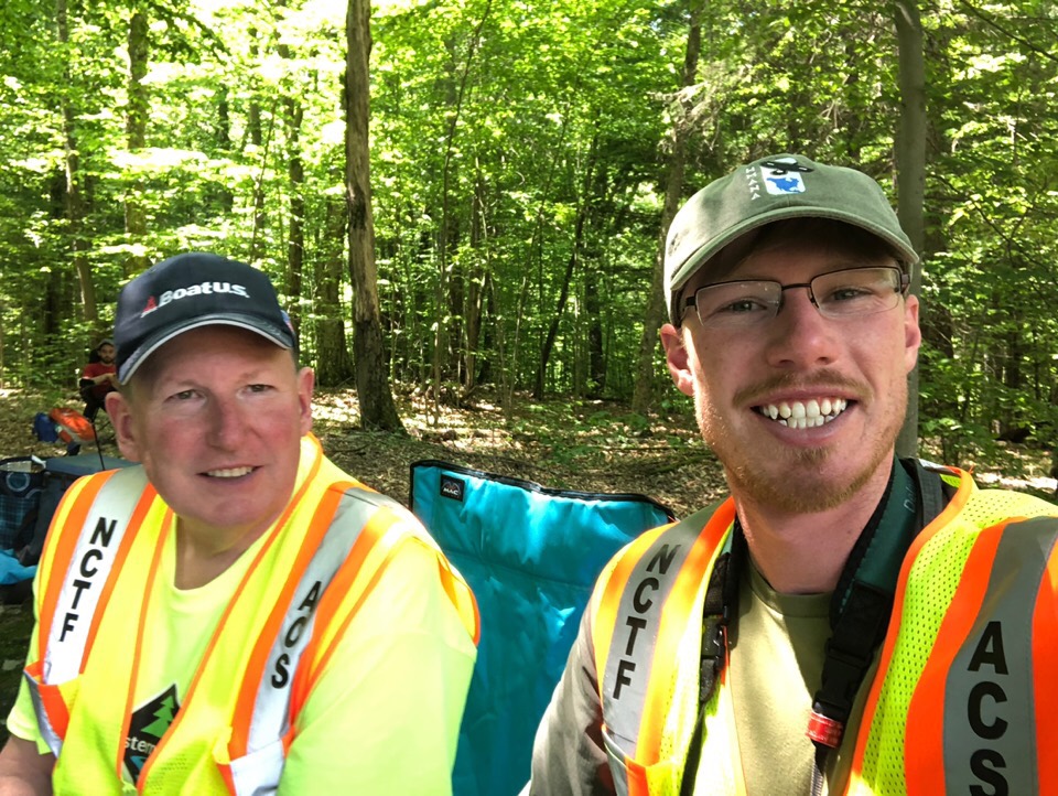 Today, my dad and I volunteered at the Worlds End Ultramarathon at ...